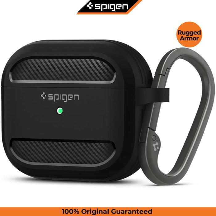 Jual Case Apple AirPods 3 3rd Gen 2021 Spigen Rugged Armor Anti Crack ...