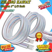 Promo SELANG BENING KAWAT SPIRAL 10-25 M (1 INCH) - SPRING HOSE PVC ...