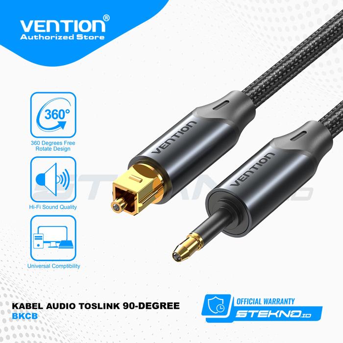 Promo Vention Kabel Toslink to Mini Toslink 3.5mm Optical Audio SPDIF ...