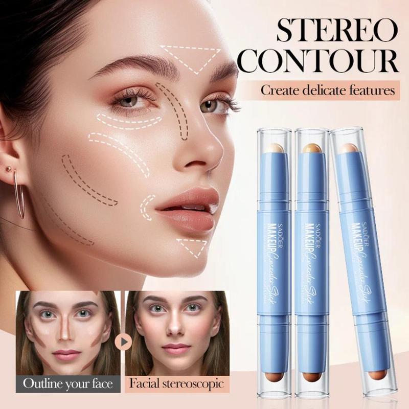 2IN1 Contour Rod Stick Double Head Contour Pen Waterproof Matte Finish ...