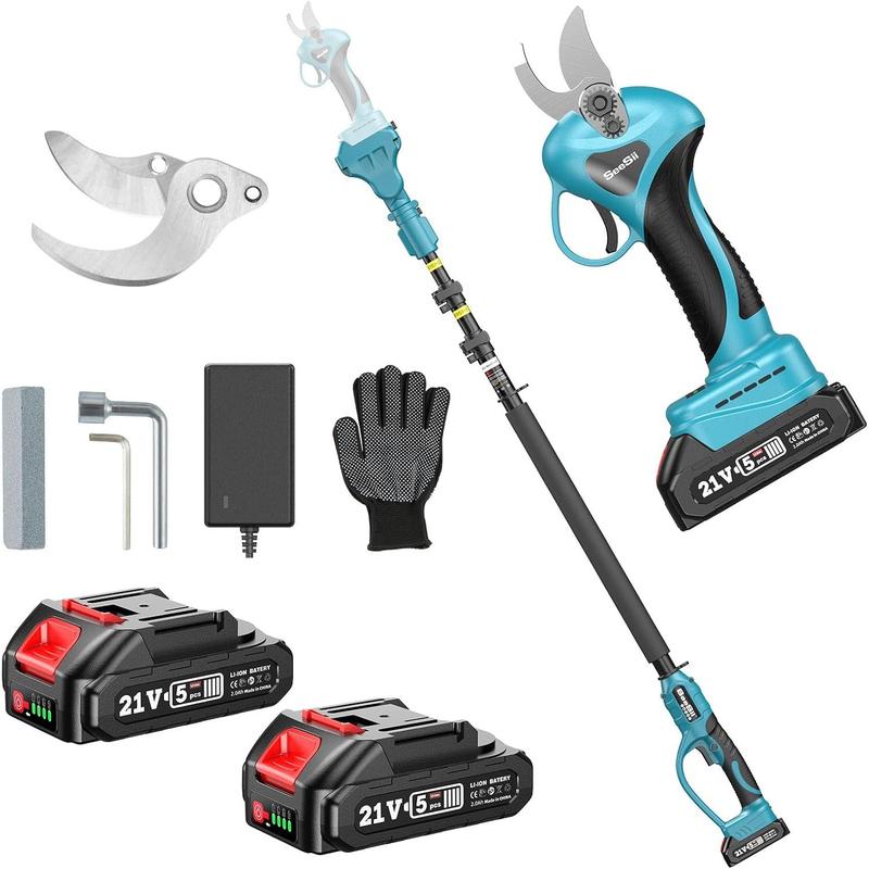 Seesii 2-IN-1 Battery Powered Pruning Shears, [More Efficient] - TikTok ...