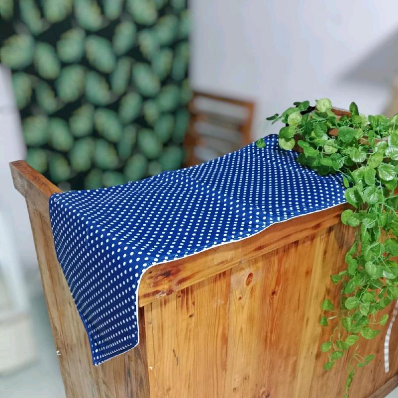 Taplak Meja Tamu Tasel Motif Garis Anti Debu - Shop | Tokopedia