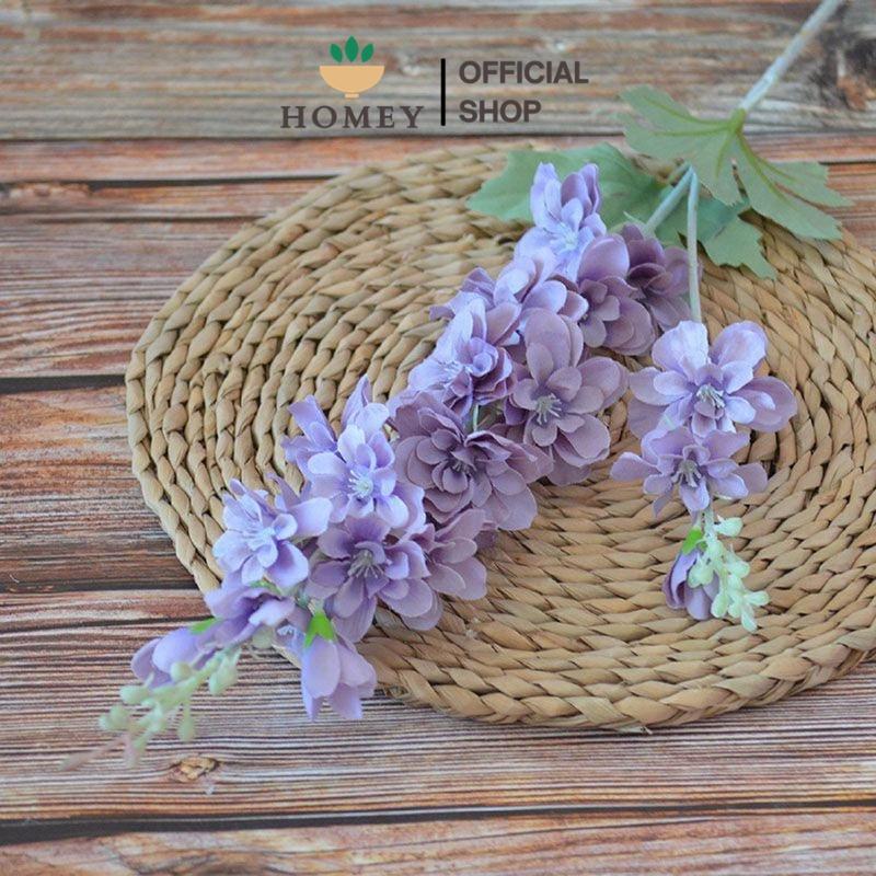 [COD] HOMEY - SNAPDRAGON 88cm Bunga / Delphinium Hyacinth Artificial ...