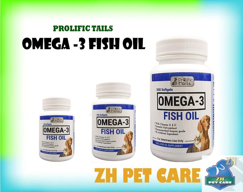 PROLIFIC TAILS Omega - 3 Fish Oil for pets - TikTok Shop Philippines