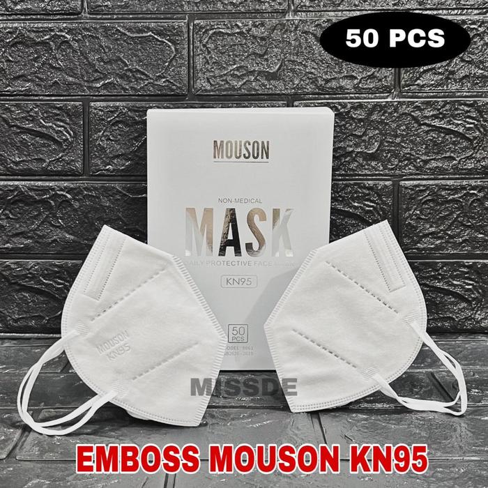 Jual MASKER KN95 MOUSON ISI 50 PCS - 50 PCS BOX PUTIH - Jakarta Barat ...