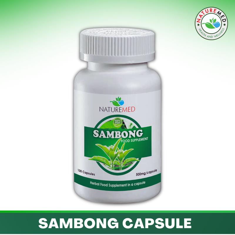 SAMBONG CAPSULE | 100 Capsules/Bottle | Kidney Stone, Gallstone ...