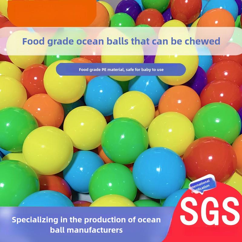 Food Grade Thickened Ocean Ball Children's Indoor Toy Playpen Bobo Ball ...