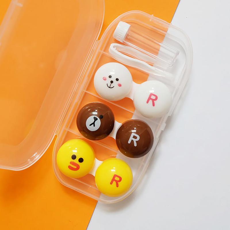 TEMPAT SOFTLENS KARAKTER LAINE 3 in 1 TRAVEL KIT Soflens - Shop | Tokopedia