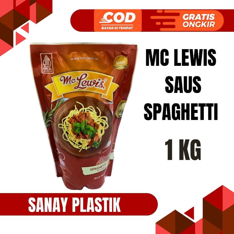 MC LEWIS SPAGHETTI BOLOGNESE SAUCE 1 KG DAN 310 GRAM - Shop | Tokopedia