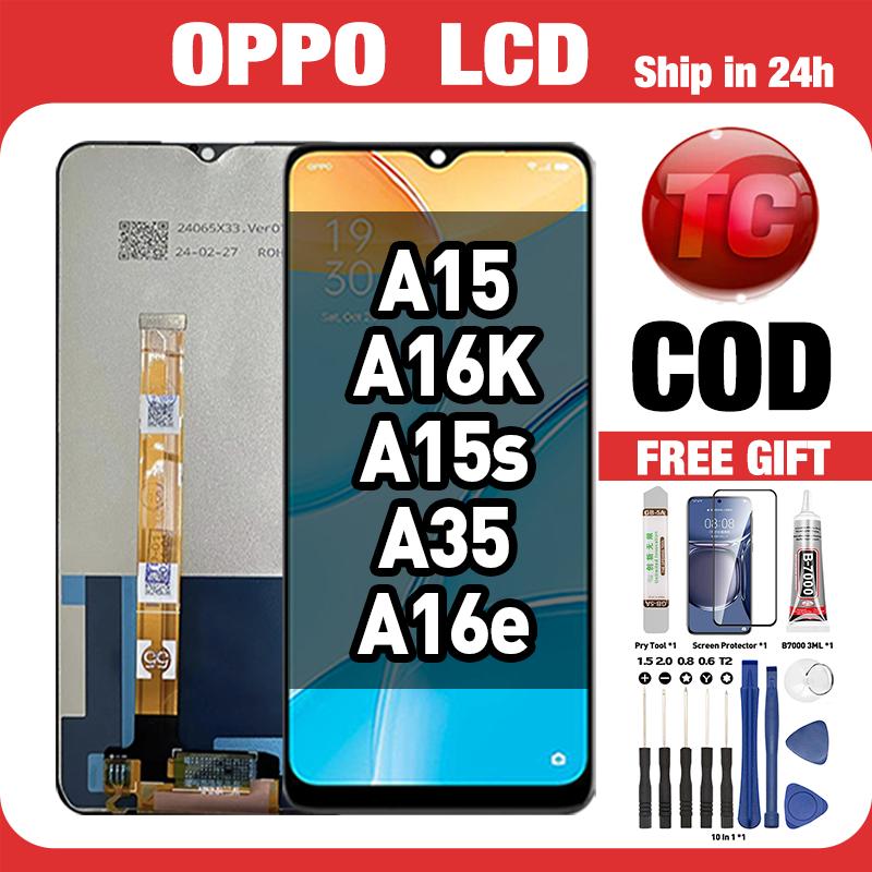 LCD OppO A15/ A15s/ A16K/ A35 2021/ A16e Compatible For Original ...
