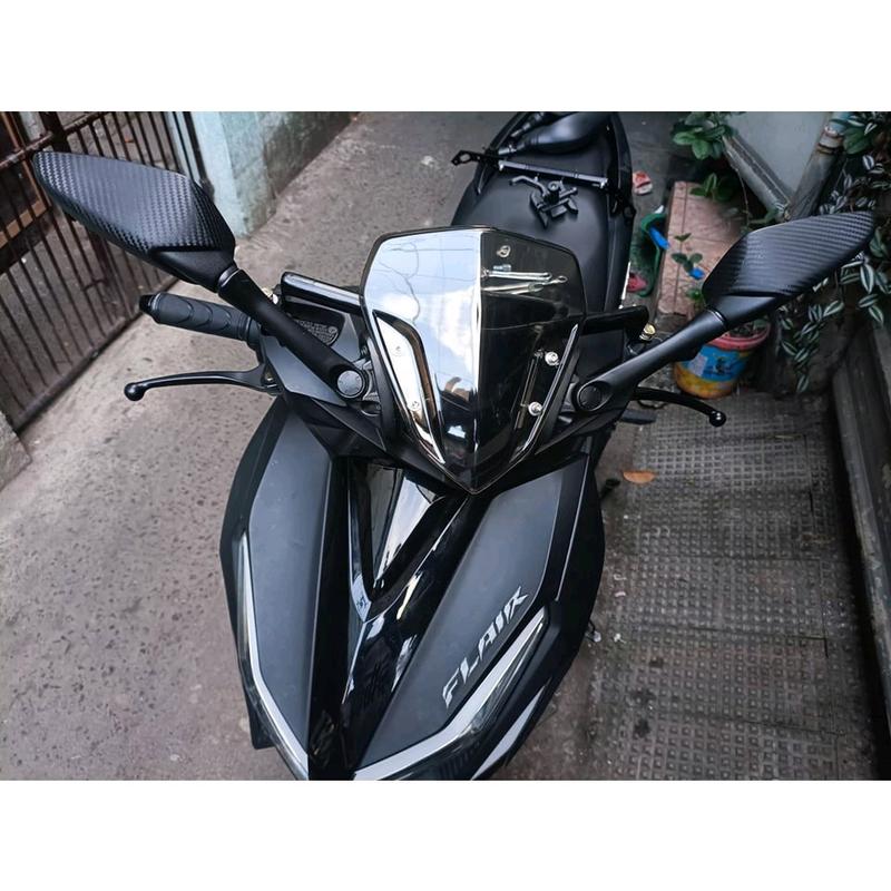 rusi flair visor assembly with r25 bravket and r25 sidemirro - TikTok ...
