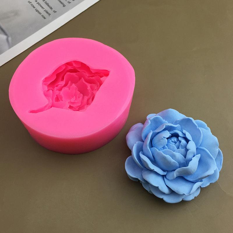 Acuan Silikon, Reka Bentuk Bunga Melati, Untuk Lilin Wangian DIY, Acuan ...
