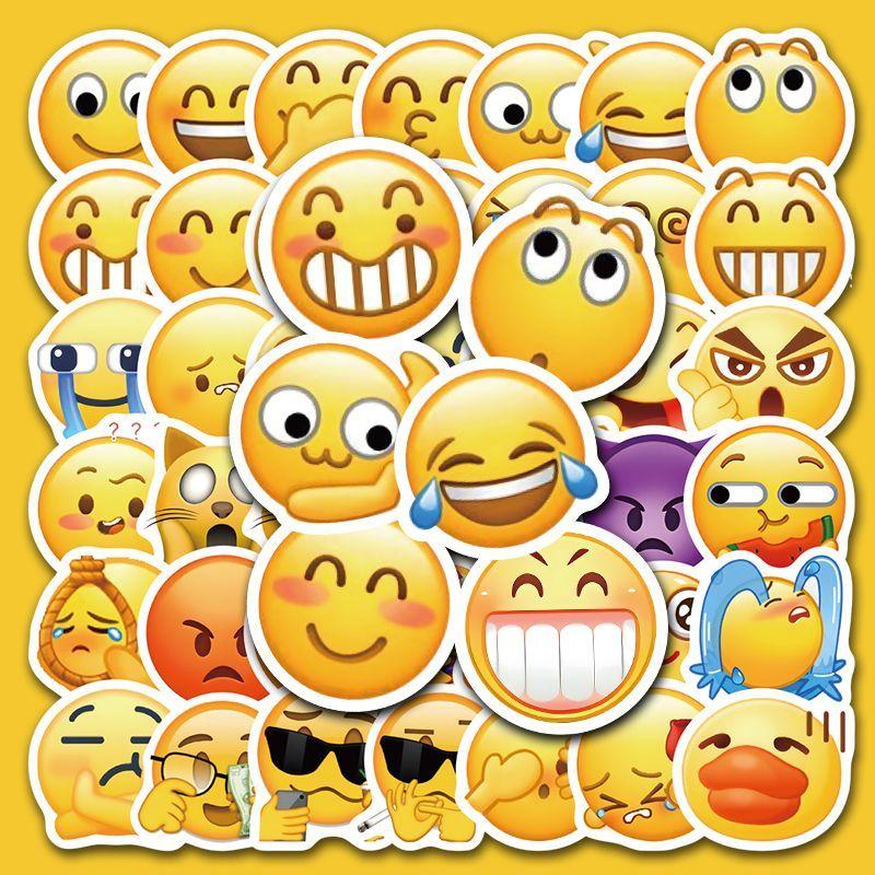 Pelekat Emoji, 20 Helaian, Rekaan Kartun Comel, Sesuai untuk - TikTok ...