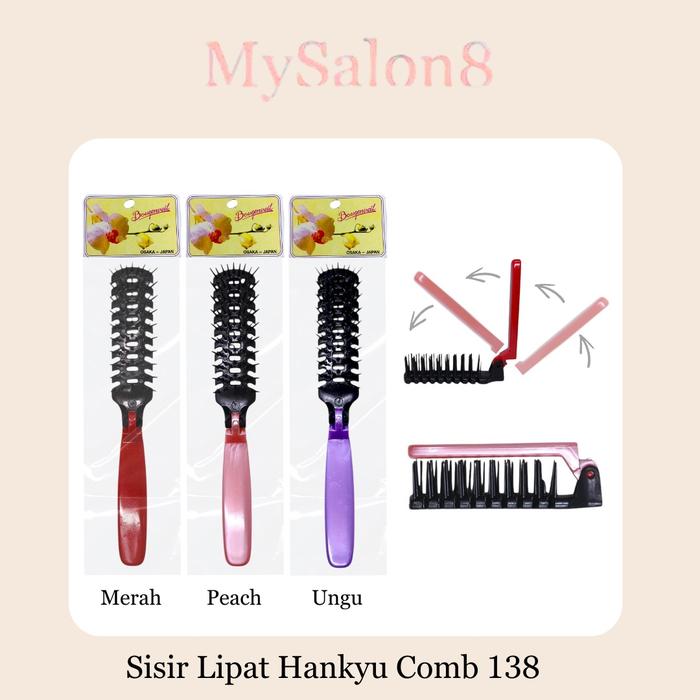 Jual Sisir Lipat Hankyu Comb 138 - Kota Bandung - mysalon8 | Tokopedia