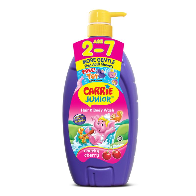 CARRIE JUNIOR Hair & Body Wash Cheeky Cherry 1000g - TikTok Shop Malaysia