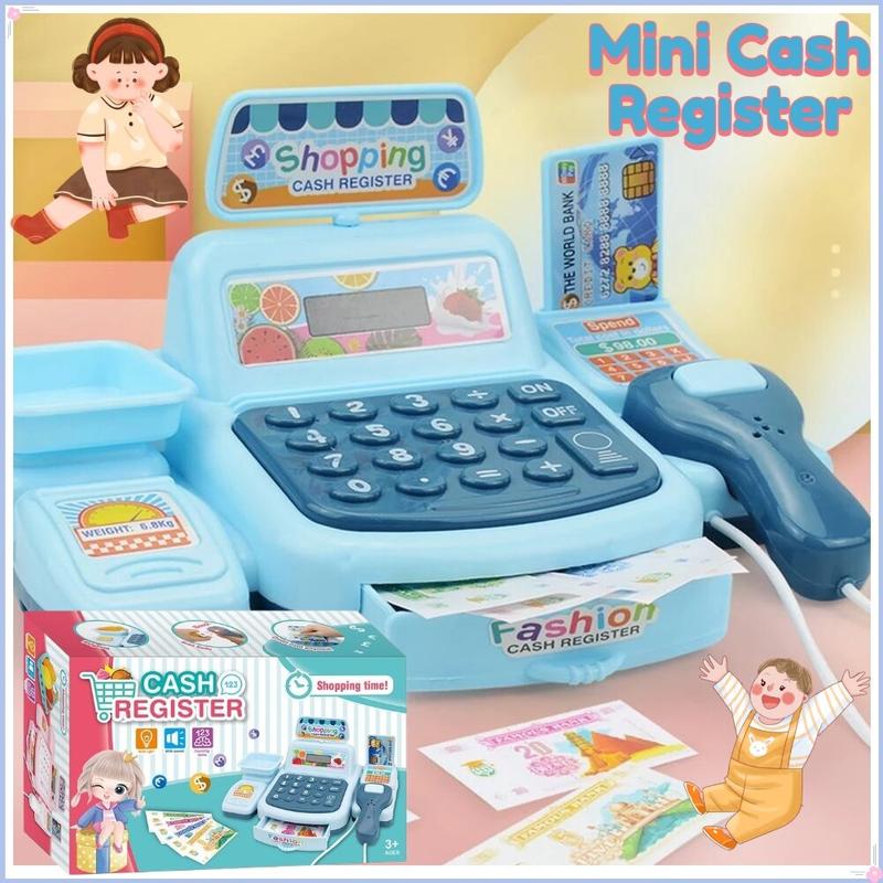 Cashier Toys Baby Simulation Supermarket Cash Cashier Role Playing ...
