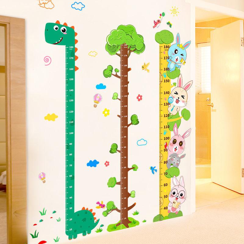 Cartoon Baby Height Measurement Wall Sticker Height Measurin - TikTok ...