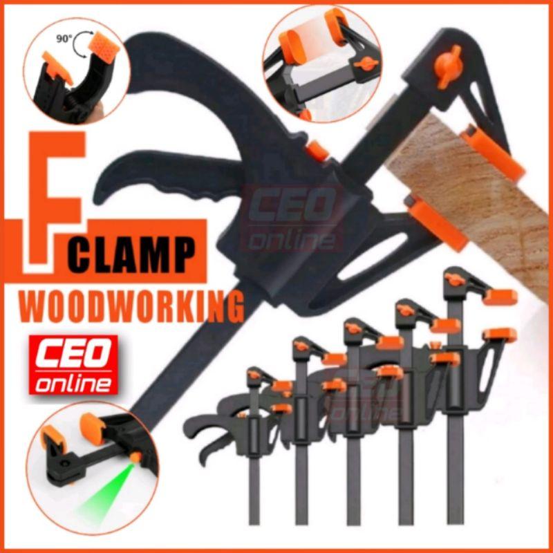 CEO F Clamp Woodworking Work Bar F Clamp Clip Set Hard Quic - TikTok ...