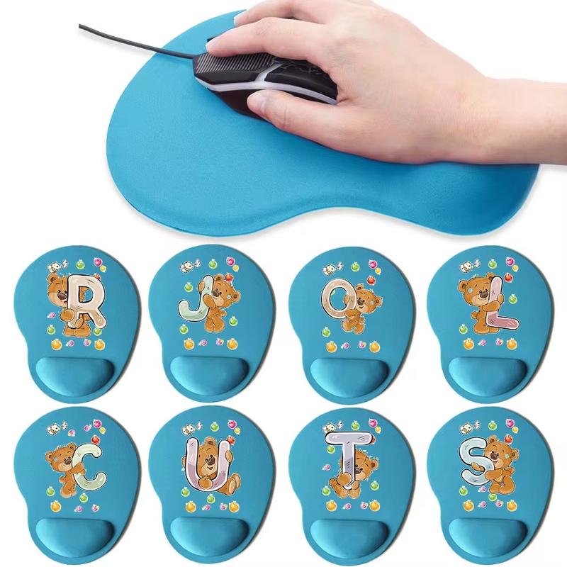Mouse Pad Non Slip Mice Mat Soft Mousepad Oval Mouse Mat Anti-Slip ...