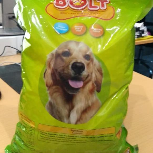 Pakan Anjing Bolt Dog isi 1kg Makanan Anjing Pakan Anjing Do - Shop ...