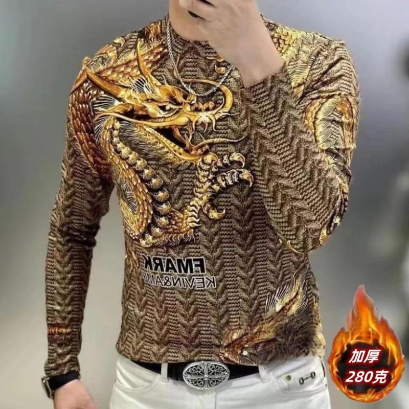 European Goods 2023 Autumn Winter New High-end Men's Long Sleeve ...