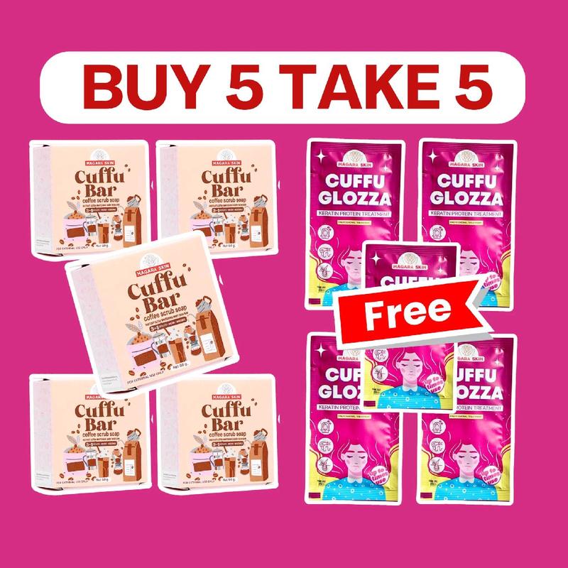 CUFFU BAR CUFFU BUFF CUFFU GLOZZA 5pcs Magara Skin Body Care - TikTok ...