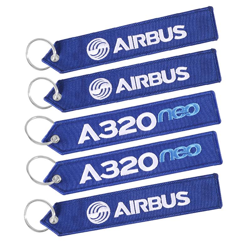 1Pc Airbus Keychain Phone Straps Embroidery A320 Aviation Ke - TikTok ...