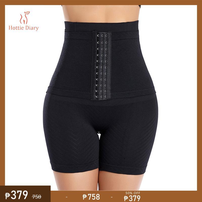[Hottie Diary] Seamless Shapewear High Waist Boxer Waist Trainer ...