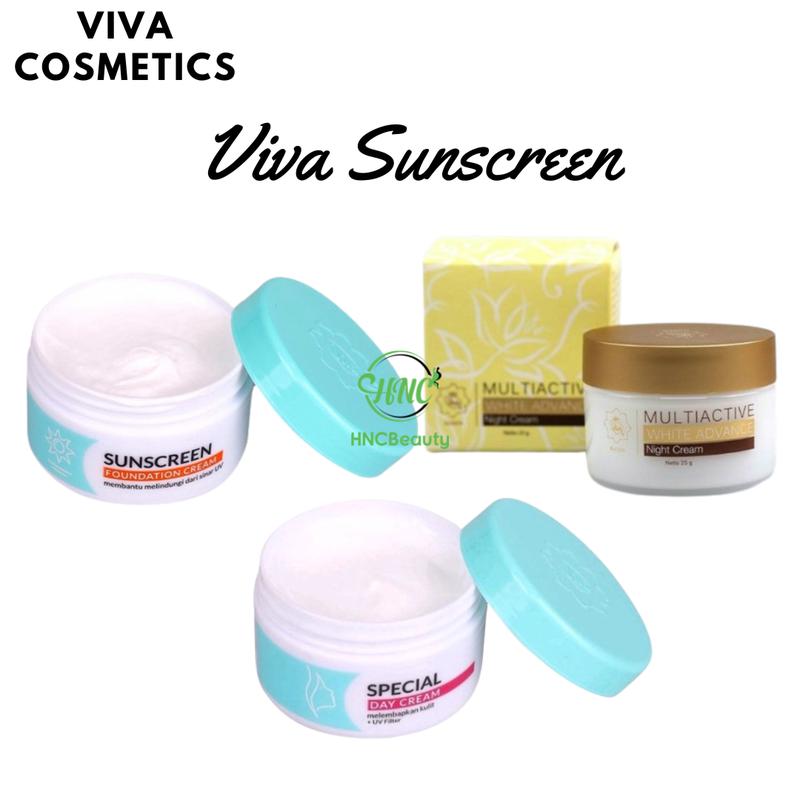VIVA Sunscreen Foundation UV Filter \ Special Day Cream 22gr \ Queen ...