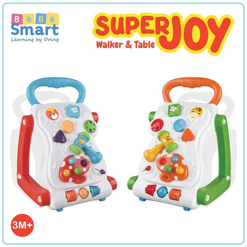 Bebe Smart Super Joy Walker & Table - Alat Bantu Jalan Anak Bayi - Shop ...