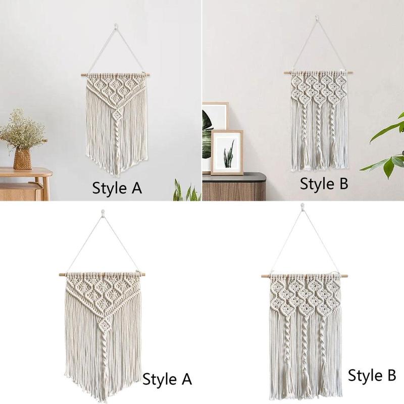 Macrame Wall Hanging Chic Handmade Christmas Bohemian Tapestry - TikTok ...