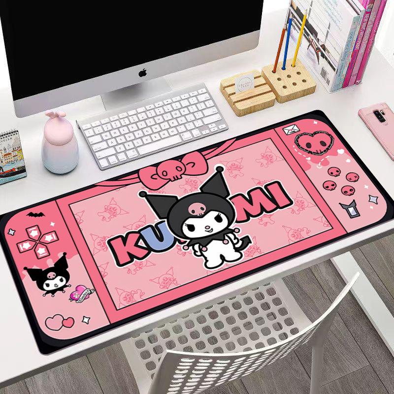 Kuromi Mouse Pad Large Size for Computer Keyboard Desk Rubbe - TikTok ...