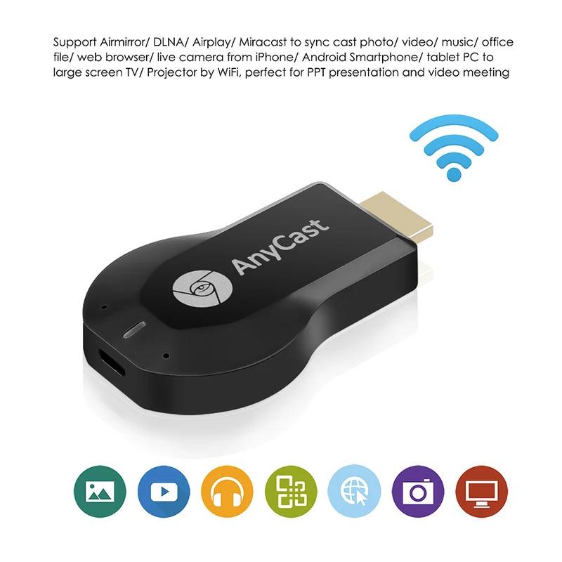 wireless HDMI-compatible wifi display dongle adapter Mirascreen ...