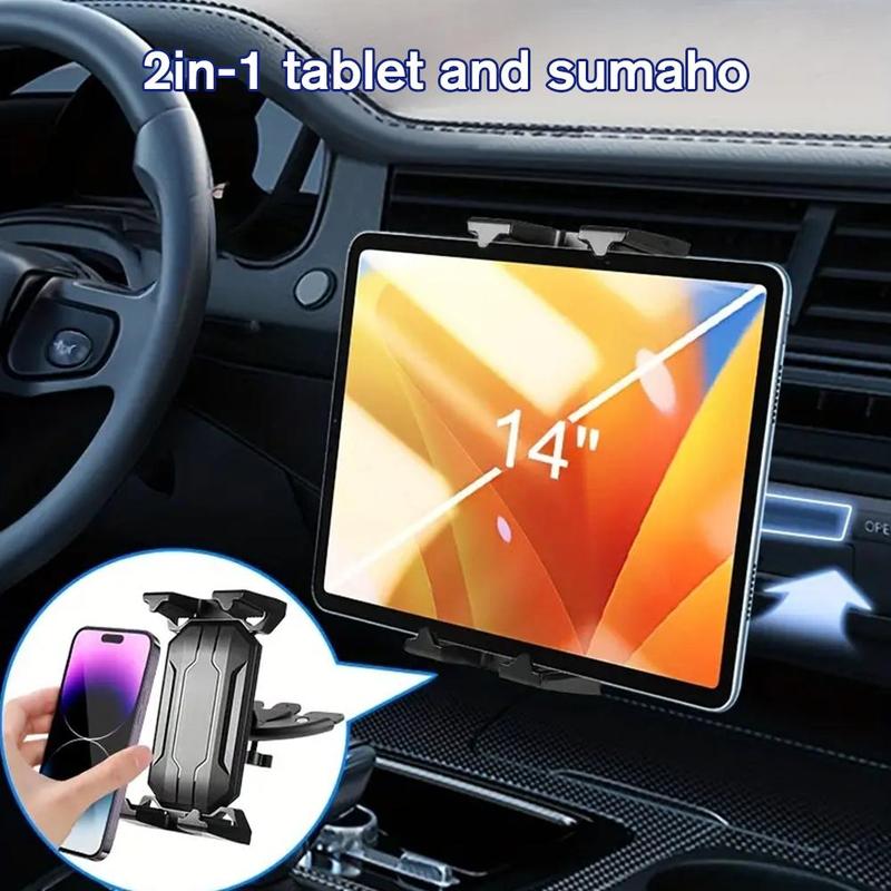 1 Pcs Tablet Stands Universal CD Slot Phone Car Mount Non Easy - TikTok ...