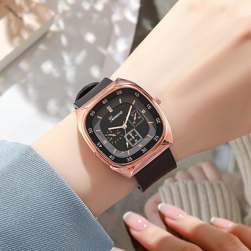 In Stock Trendy College Style Fashion Watch Women's Watch Student ...