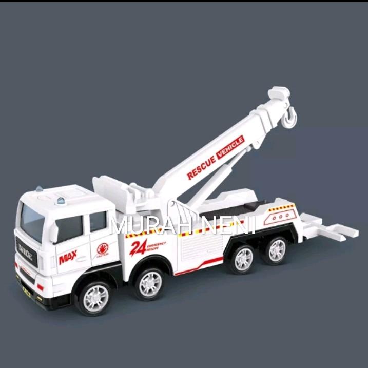 Mainan Mobil Derek Truck Towing Diecast Truck Towing - Shop | Tokopedia