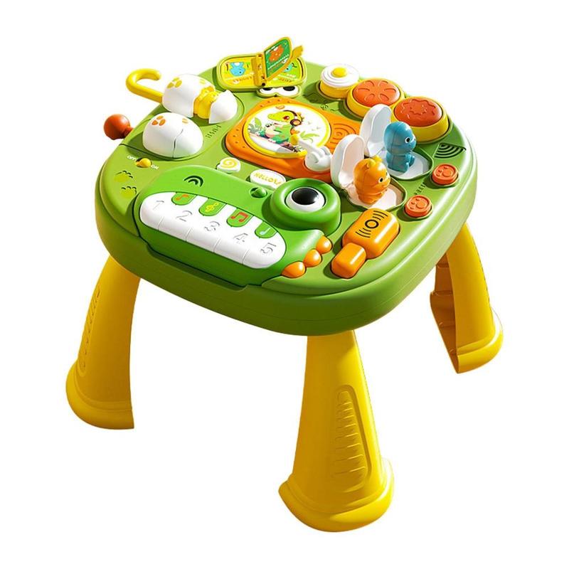 Baby Activity Table Toy Sensory Sound Toy Music Activity Center ...