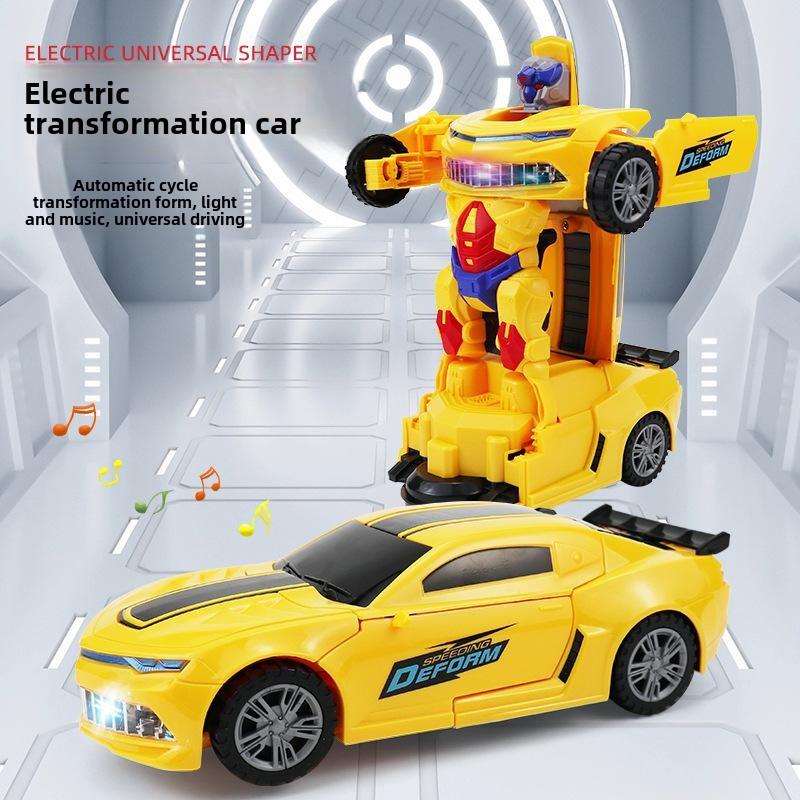 Kereta Robot Transformasi Elektrik, Mainan Kereta Ubah Bentuk, - TikTok ...