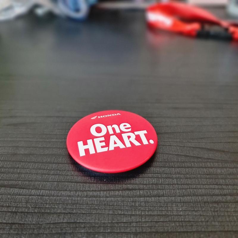 Pin Seragam Honda One Heart Clips - Shop | Tokopedia