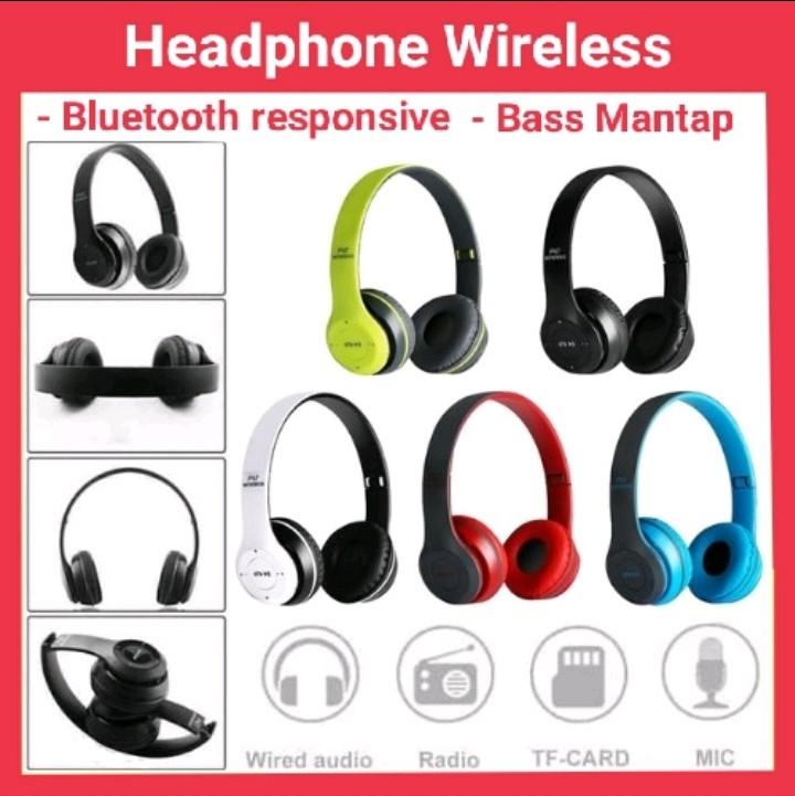 HEADPHONE BLUETOOTH HEADSET BLUETOOTH HEADPHONE GAMING WIRELESS BANDO ...