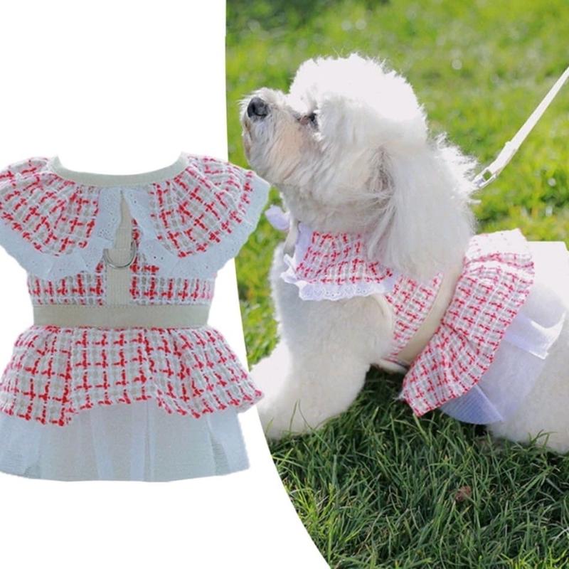 Pet shop bella * Dress anabul kerah boneka dengan tali di dada ...