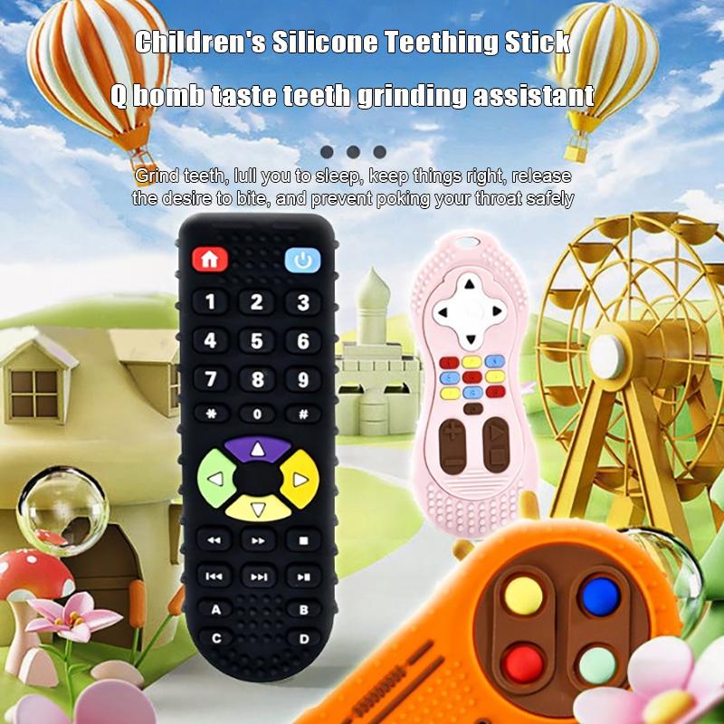 Silicone Baby Teether TV Remote Control Shape Teether Pain - TikTok ...