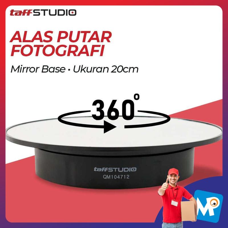Alat Display Produk - TaffSTUDIO Alas Putar Fotografi Mirror - Shop ...