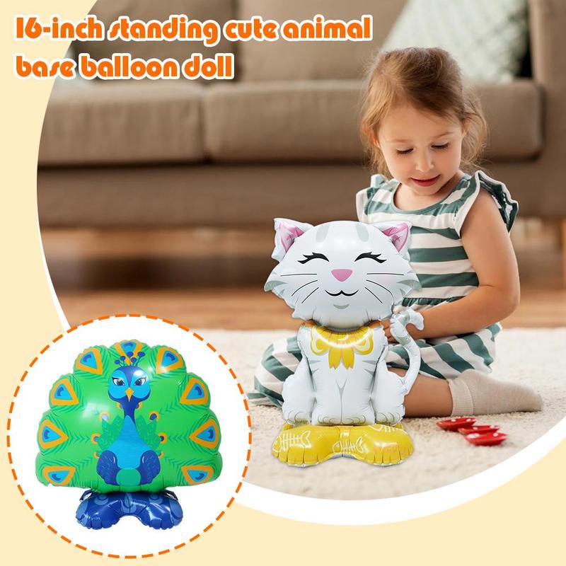 16” Aluminum Balloon With Seven Animals On Base - TikTok Shop Singapore