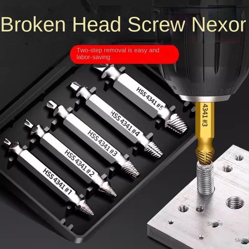 Broken screw extractor, universal broken screw extractor, sliding ...