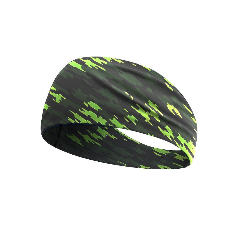 Summer Ice Silk Sweatband Anti-Sweat Basketball Breathable Quick-Dry ...
