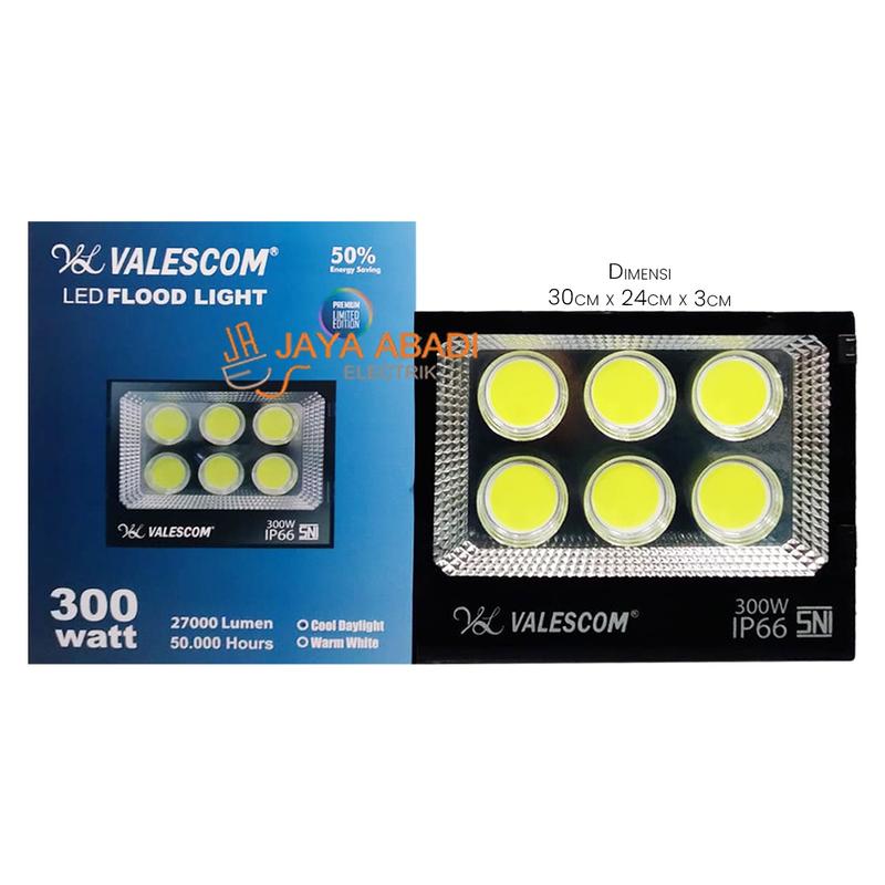 Lampu sorot Led cob 300 watt Valescom lampu tembak cob 300 w ip66 super ...