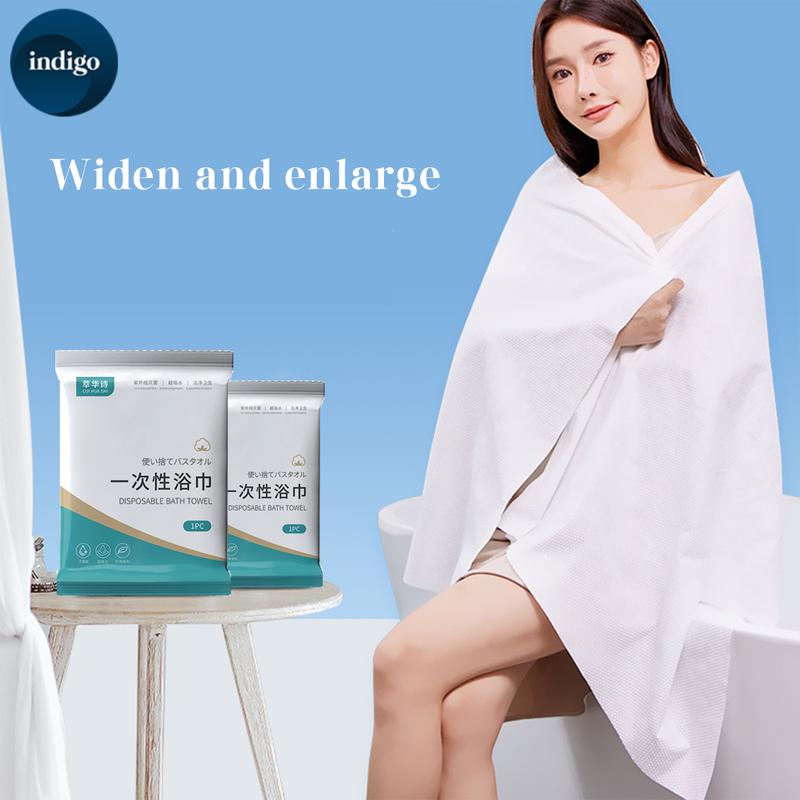 Upgraded Disposable Bath Towel Portable Hotel Travel One Tim - TikTok ...