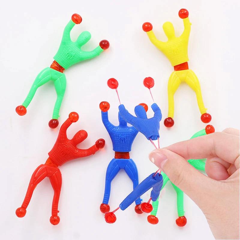 Funny Flexible Climb Men Sticky Wall Toy Kids Toys Climbing Flip ...