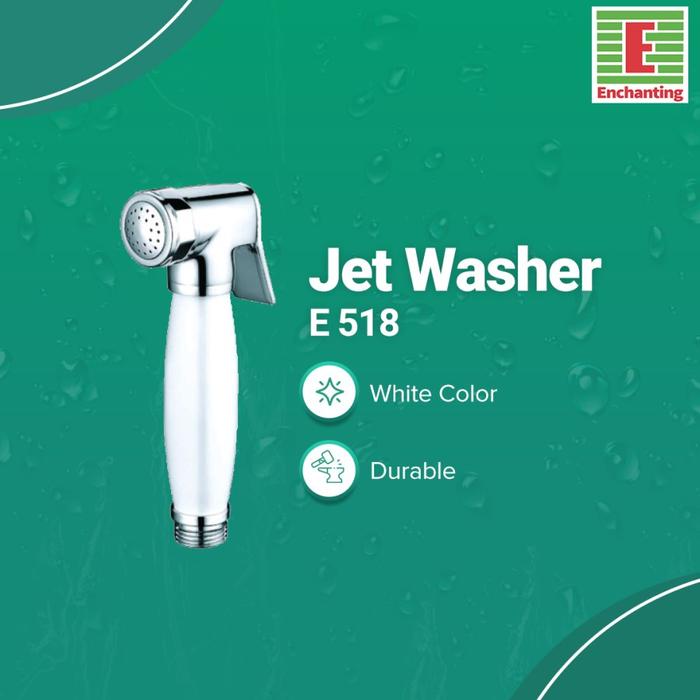 Jual Jet Washer Toilet / Kloset Europe Enchanting E518 White + Chrome ...